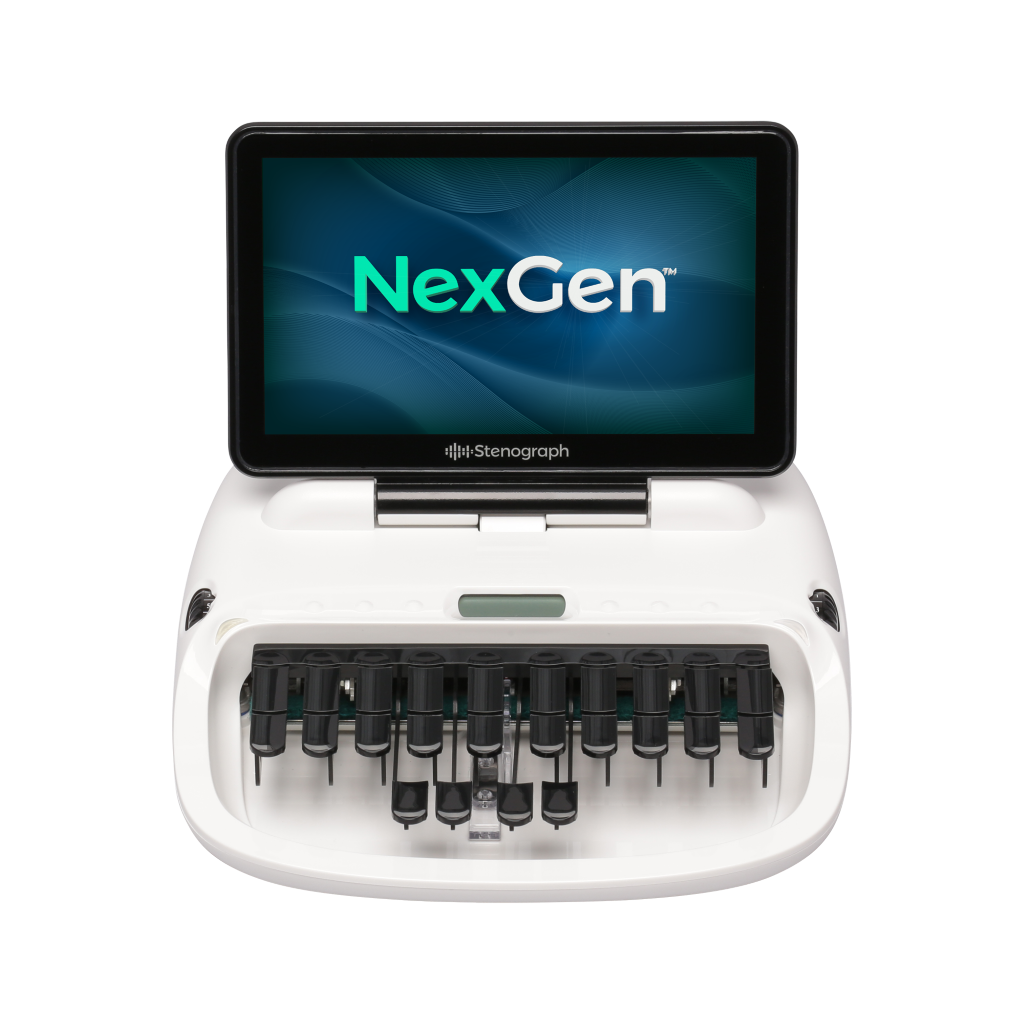 NexGen White and Black | Stenograph L.L.C.