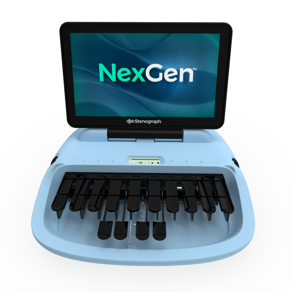 NexGen Sky Blue and Black | Stenograph L.L.C.